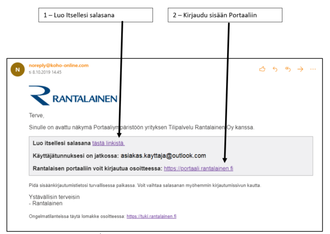 Rantalainen Portaali - Sisäänkirjautuminen – Rantalainen Oy